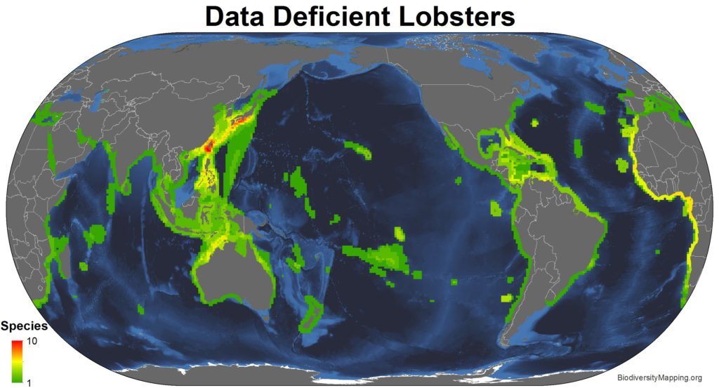Mapping the Diversity of the World's Lobsters