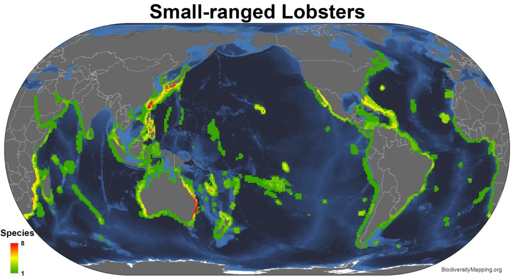 Mapping the Diversity of the World's Lobsters